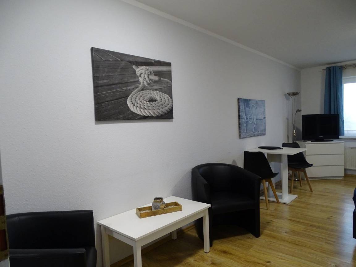 30 M² Ferienwohnung ∙ 1 Schlafzimmer ∙ 2 Gäste - Friedrichskoog