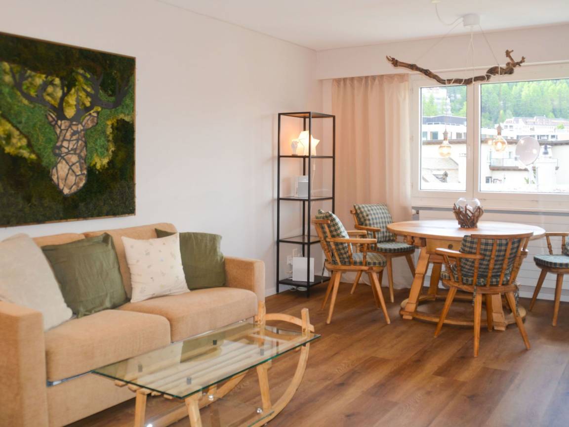 55 M² Appartement ∙ 1 Chambre ∙ 5 Personnes - Saint-Moritz