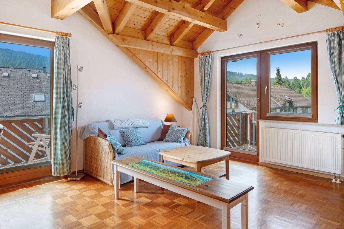 64 M² Ferienwohnung ∙ 2 Schlafzimmer ∙ 4 Gäste - Titisee-Neustadt