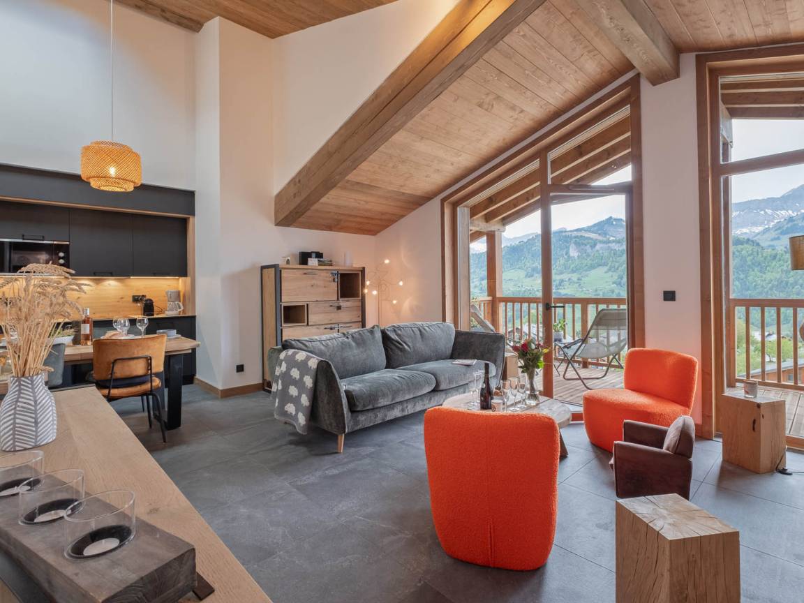 82 M² Appartement ∙ 2 Chambres ∙ 6 Personnes - Flumet