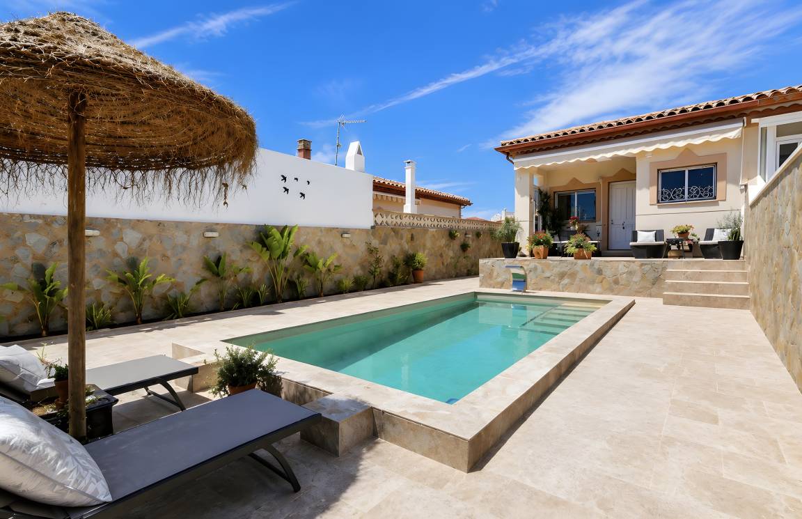 90 M² Ferienhaus ∙ 3 Schlafzimmer ∙ 6 Gäste - Miami Platja