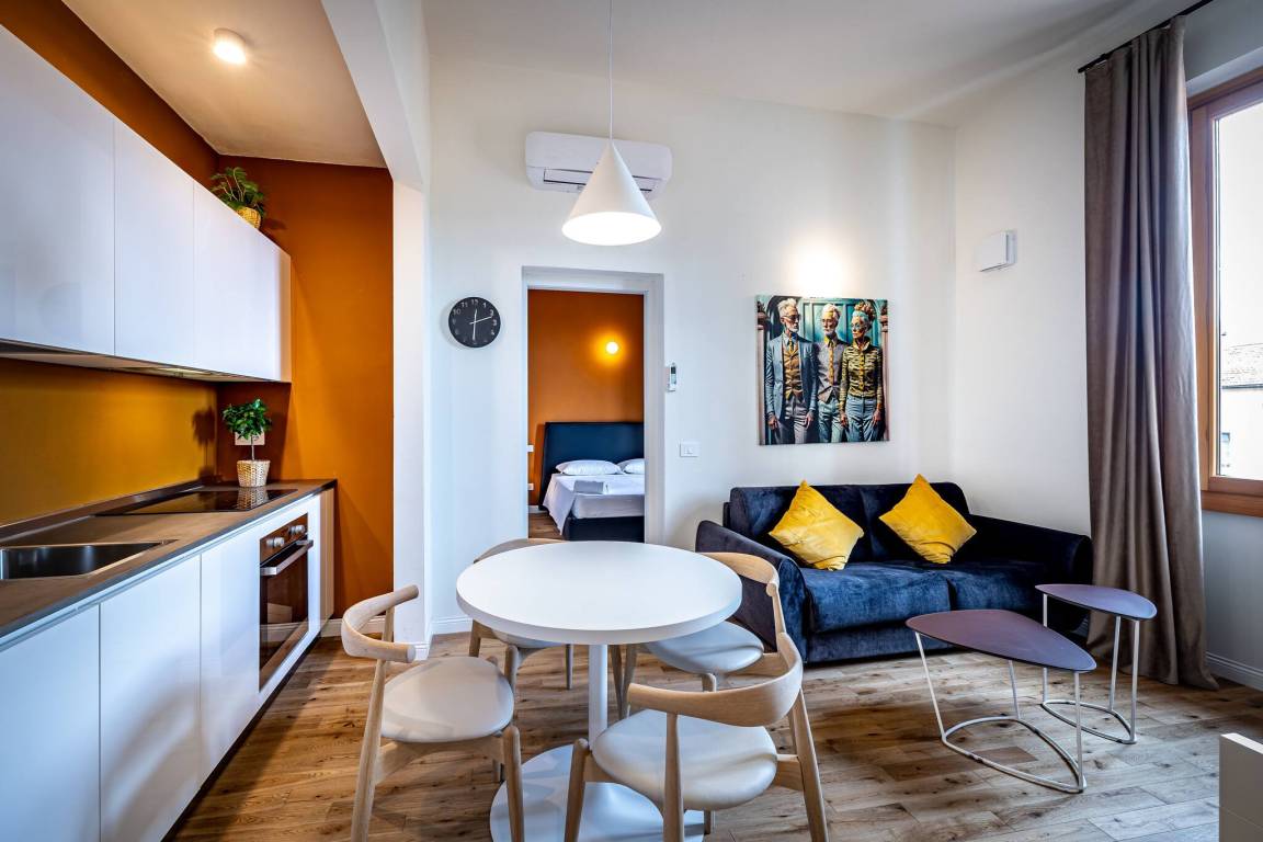 55 M² Apartamento ∙ 1 Habitación ∙ 4 Huéspedes - Florencia