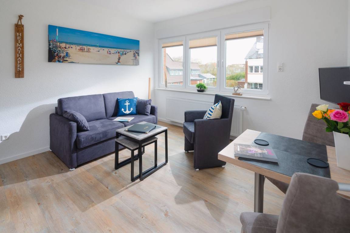 35 M² Apartamento ∙ 1 Habitación ∙ 3 Huéspedes - Norderney