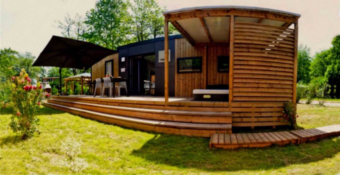 30 M² Camping-unterkunft ∙ 3 Schlafzimmer ∙ 6 Gäste - Korsika