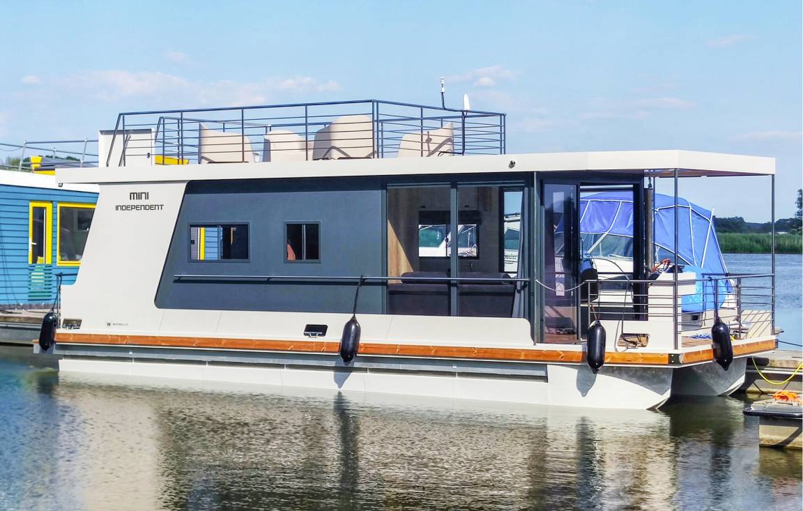 28 M² Hausboot ∙ 1 Schlafzimmer ∙ 4 Gäste - Rathenow