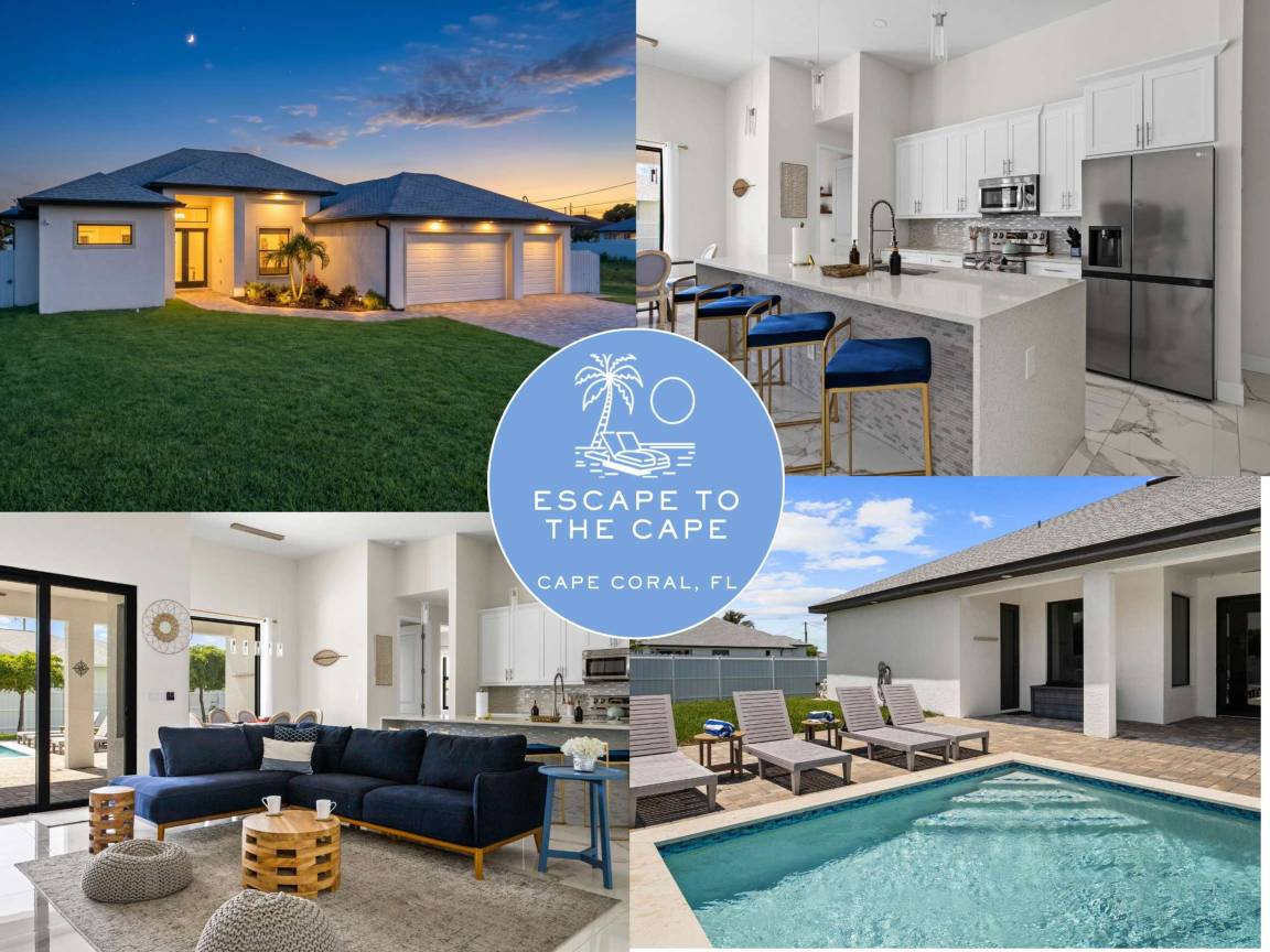 Apartment ∙ 4 Bedrooms ∙ 10 Guests - Cape Coral, FL