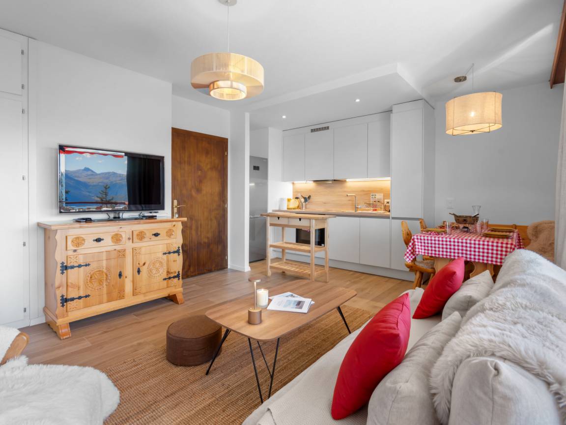 53 M² Appartement ∙ 2 Chambres ∙ 4 Personnes - Crans-Montana