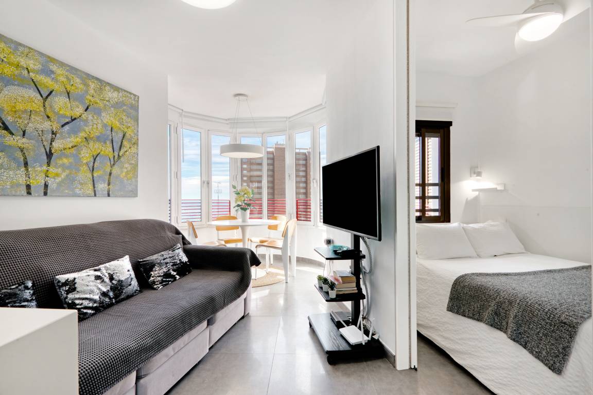 30 M² Apartamento ∙ 1 Habitación ∙ 3 Huéspedes - Benidorm