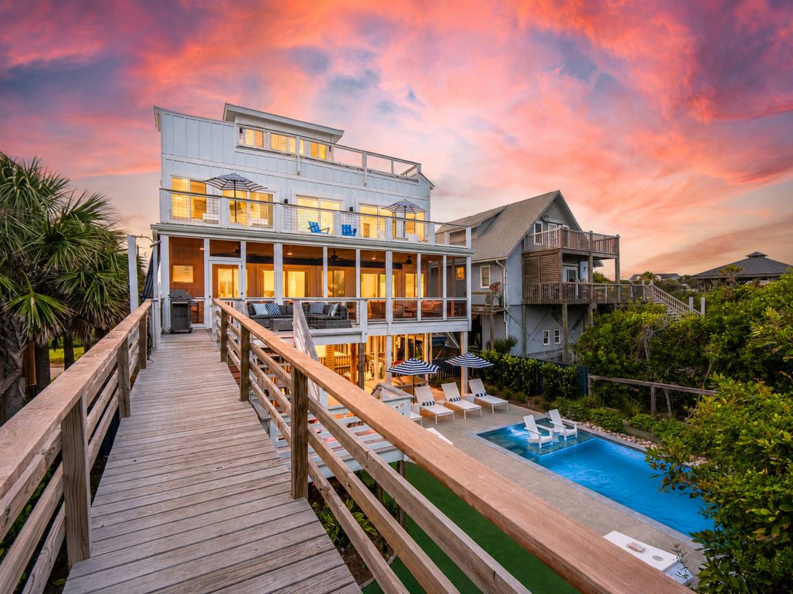 391 M² House ∙ 6 Bedrooms ∙ 14 Guests - Folly Beach, SC