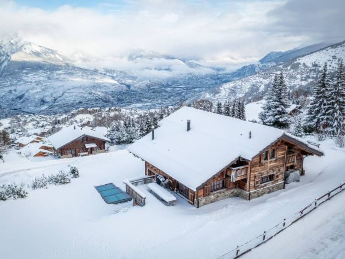 500 M² Maison De Vacances ∙ 1 Chambre ∙ 14 Personnes - Ovronnaz