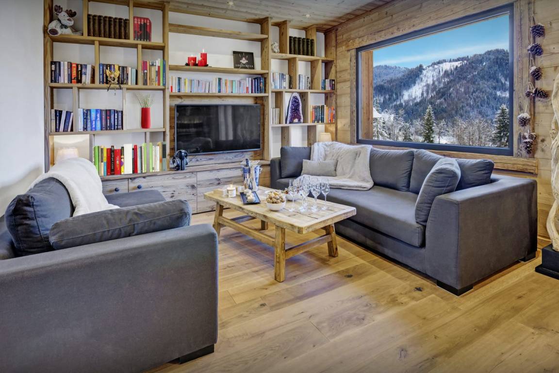 160 M² Chalet ∙ 6 Chambres ∙ 12 Personnes - Manigod