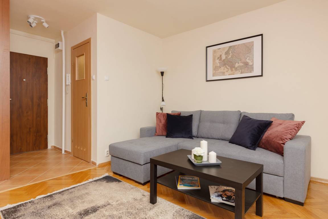25 M² Studio Flat ∙ 2 Guests - Warsaw