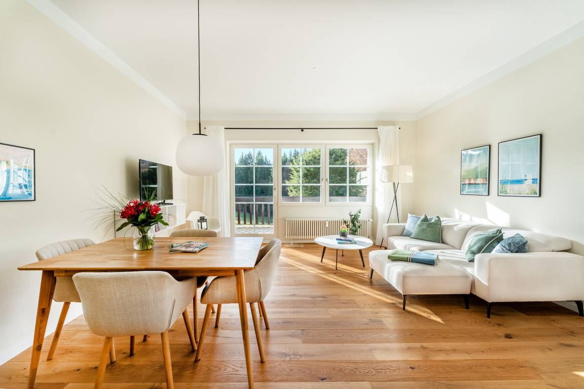 58 M² Ferienwohnung ∙ 1 Schlafzimmer ∙ 2 Gäste - Breitnau