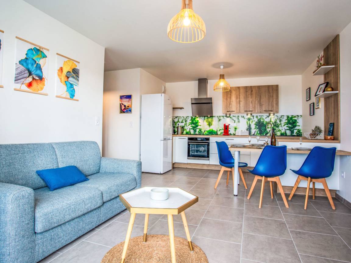 62 M² Appartement ∙ 2 Chambres ∙ 4 Personnes - Pornic