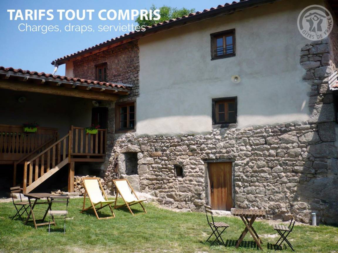 70 M² Casa Rural ∙ 2 Habitaciones ∙ 4 Huéspedes - Chalmazel