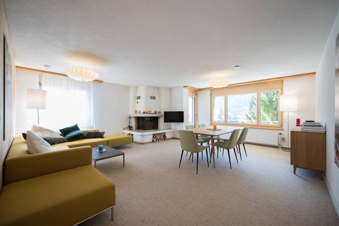 125 M² Appartement ∙ 3 Chambres ∙ 6 Personnes - Davos