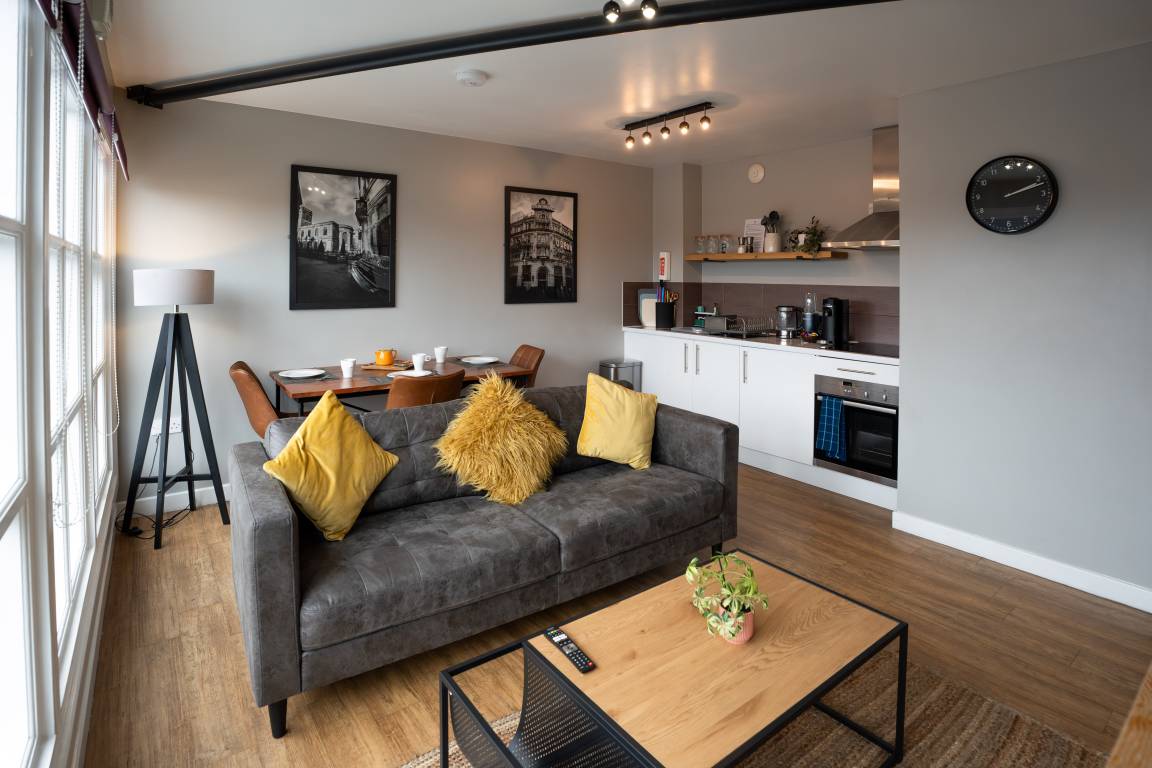 44 M² Condo ∙ 2 Bedrooms ∙ 3 Guests - Manchester Metropolitan University