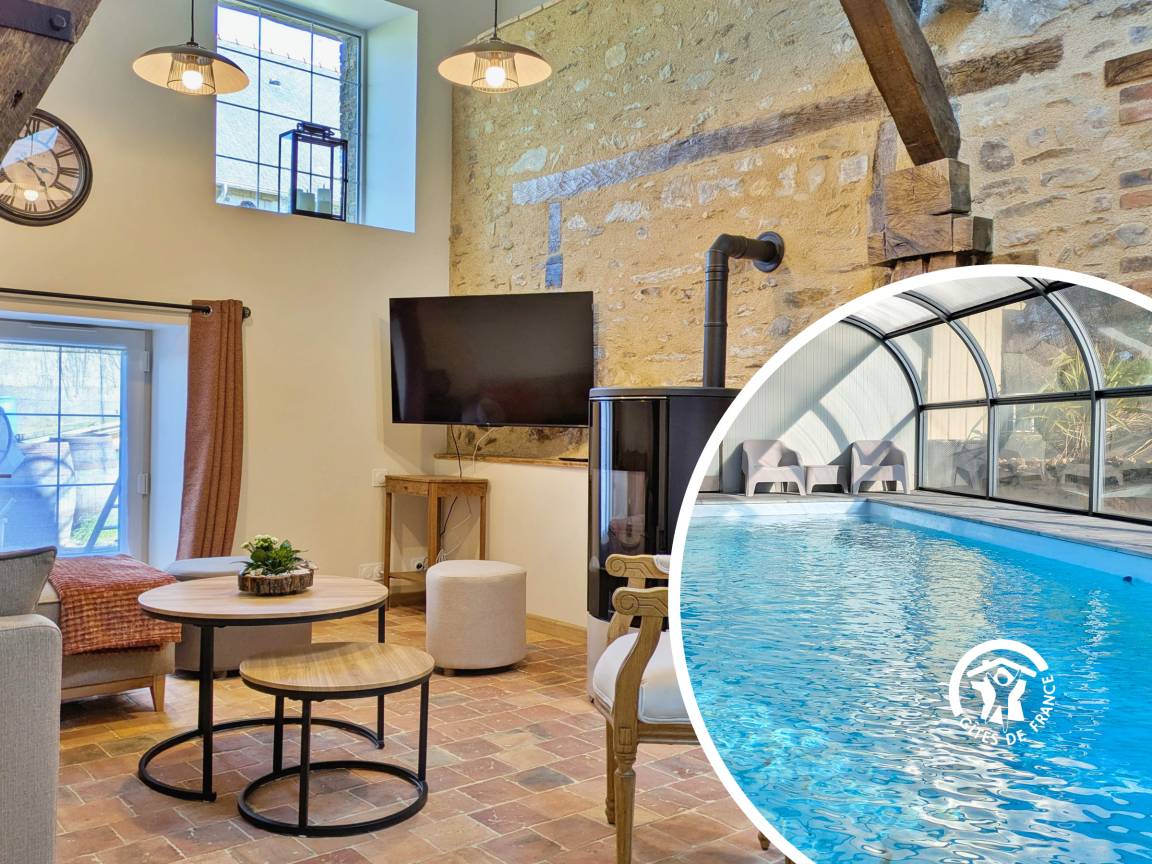 92 M² Cottage ∙ 3 Chambres ∙ 6 Personnes - Château de Craon