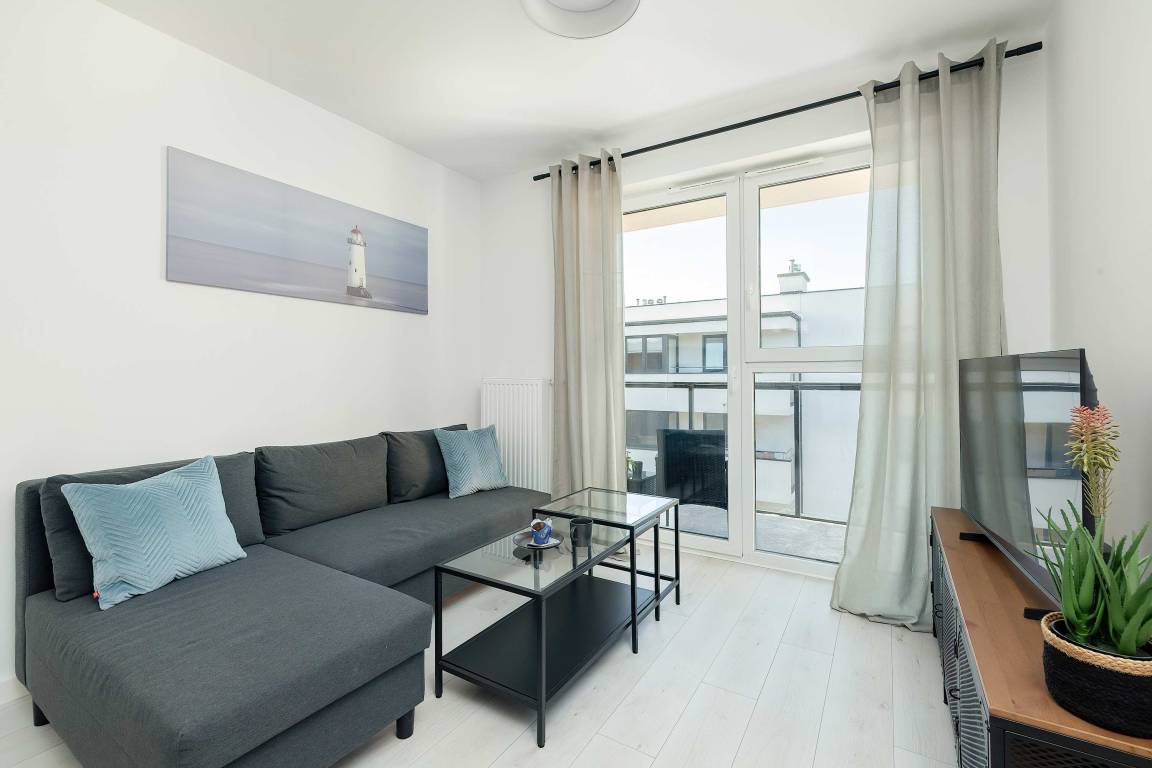 36 M² Apartament ∙ 1 Sypialnia ∙ 4 Gości - Kołobrzeg