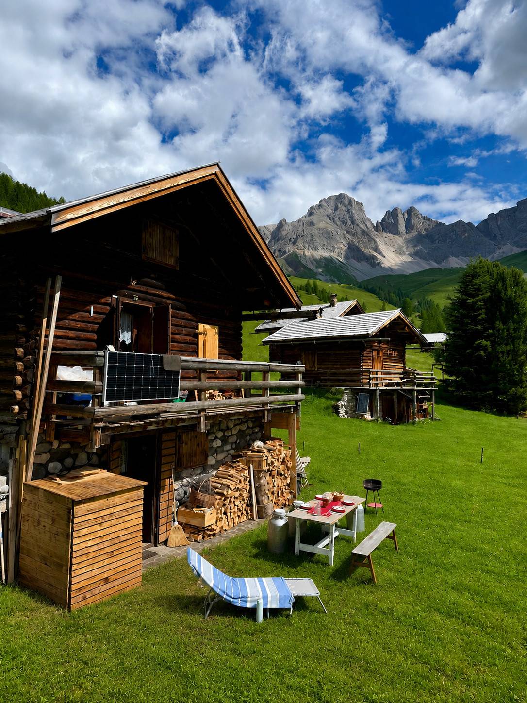 40 M² Cabaña ∙ 1 Habitación ∙ 6 Huéspedes - Marmolada