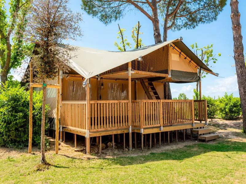 35 M² Caravan ∙ 3 Slaapkamers ∙ 7 Gasten - Umbrië