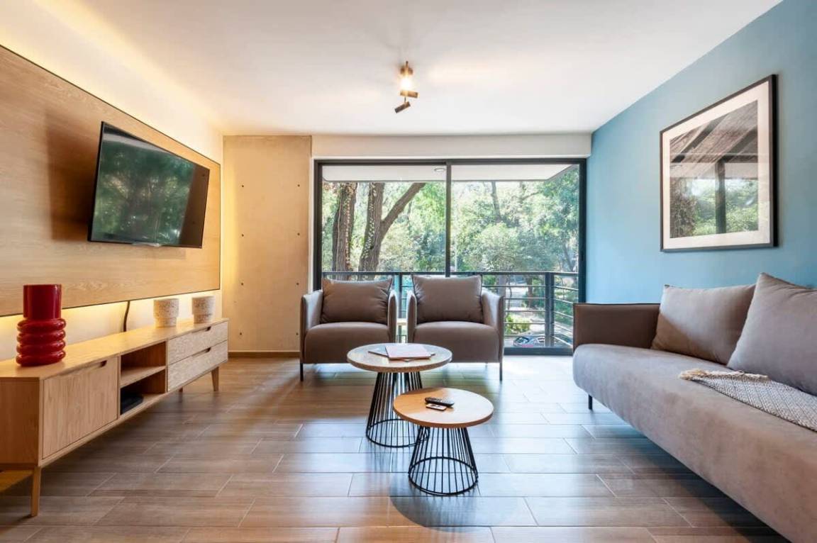 70 M² Apartment ∙ 2 Bedrooms ∙ 4 Guests - Mexico City