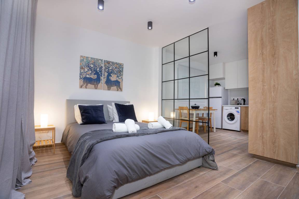 30 M² Estudio ∙ 1 Habitación ∙ 2 Huéspedes - Limassol