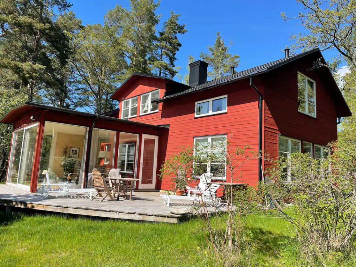 220 M² Hus ∙ 4 Sovrum ∙ 9 Gäster - Gustavsberg