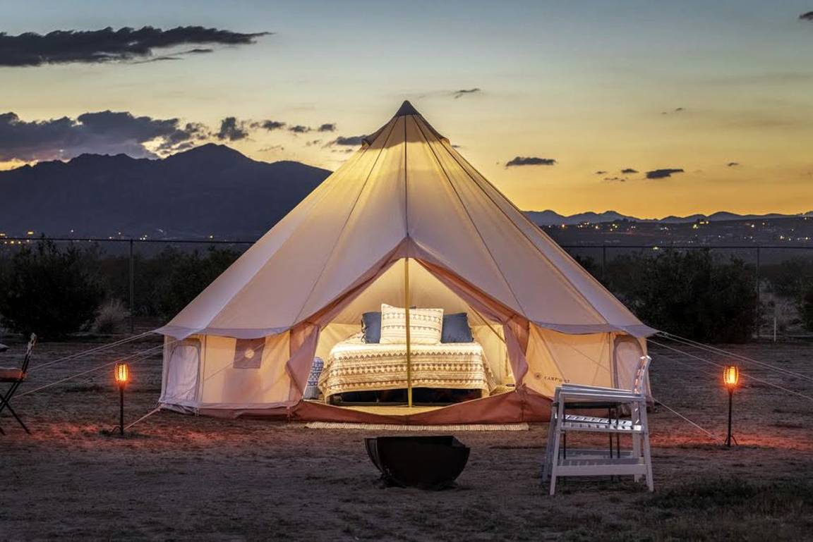 Camping-unterkunft ∙ 1 Schlafzimmer ∙ 4 Gäste - Joshua Tree, CA