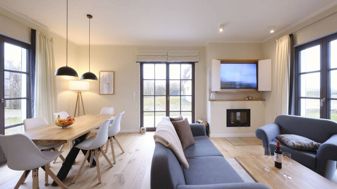 116 M² Ferienhaus ∙ 3 Schlafzimmer ∙ 6 Gäste - Insel Hiddensee