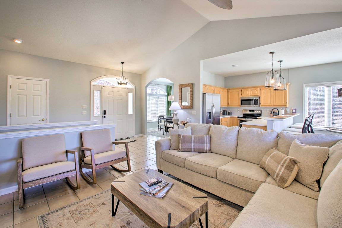 241 M² House ∙ 3 Bedrooms ∙ 8 Guests - Hot Springs Village, AR