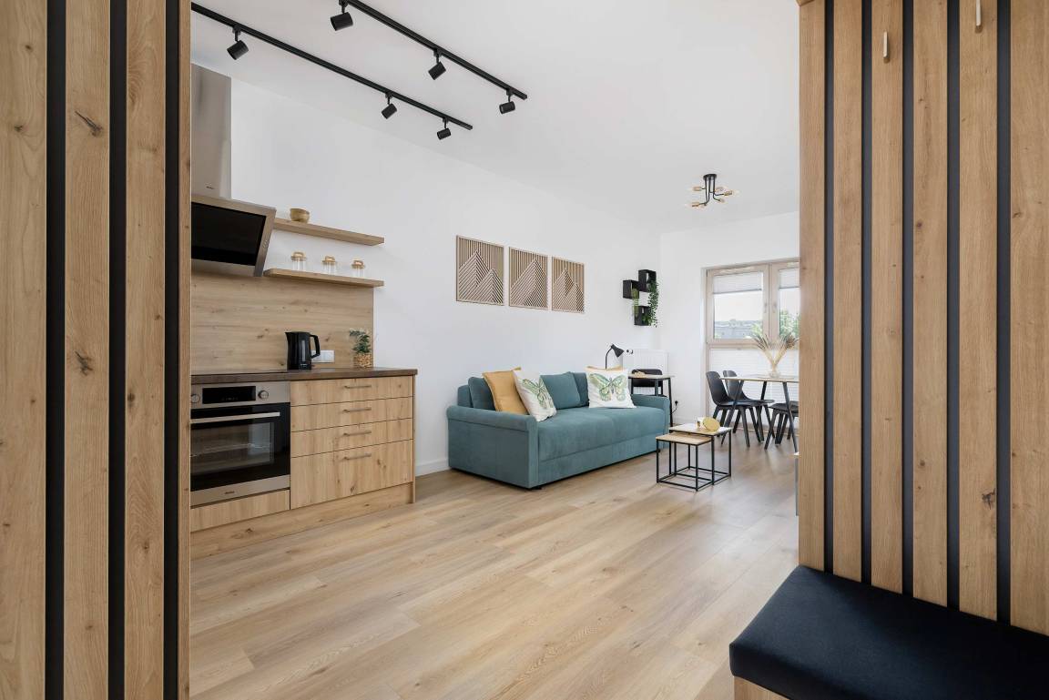 37 M² Ferienwohnung ∙ 1 Schlafzimmer ∙ 4 Gäste - Katowice
