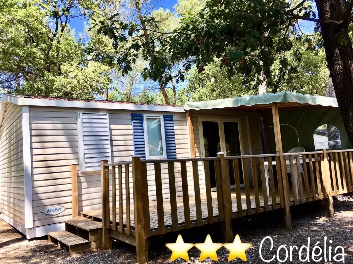 Mobilheim ∙ 3 Schlafzimmer ∙ 6 Gäste - Rousset