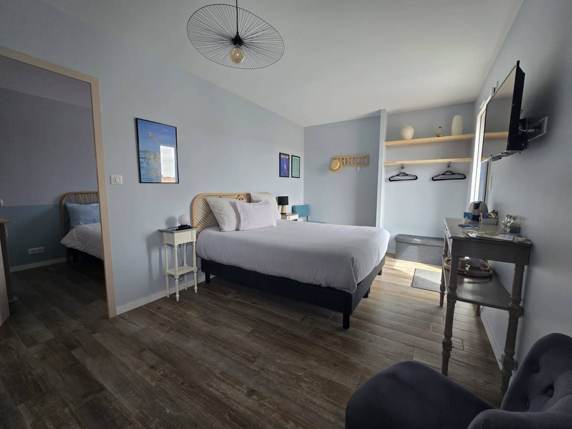28 M² Chambre D'hôtes ∙ 2 Chambres ∙ 5 Personnes - Pornic