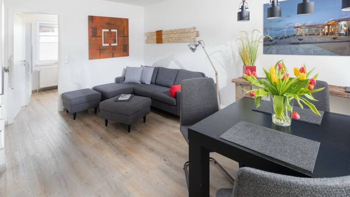 50 M² Ferienwohnung ∙ 2 Schlafzimmer ∙ 4 Gäste - Juist