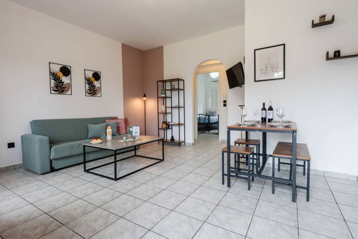 55 M² Ferienwohnung ∙ 2 Schlafzimmer ∙ 4 Gäste - Korfu