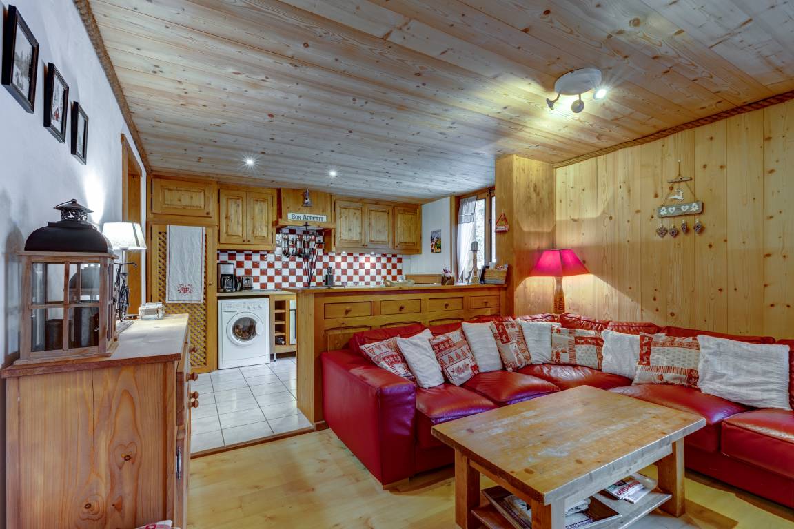 70 M² Ferienwohnung ∙ 3 Schlafzimmer ∙ 6 Gäste - La Giettaz