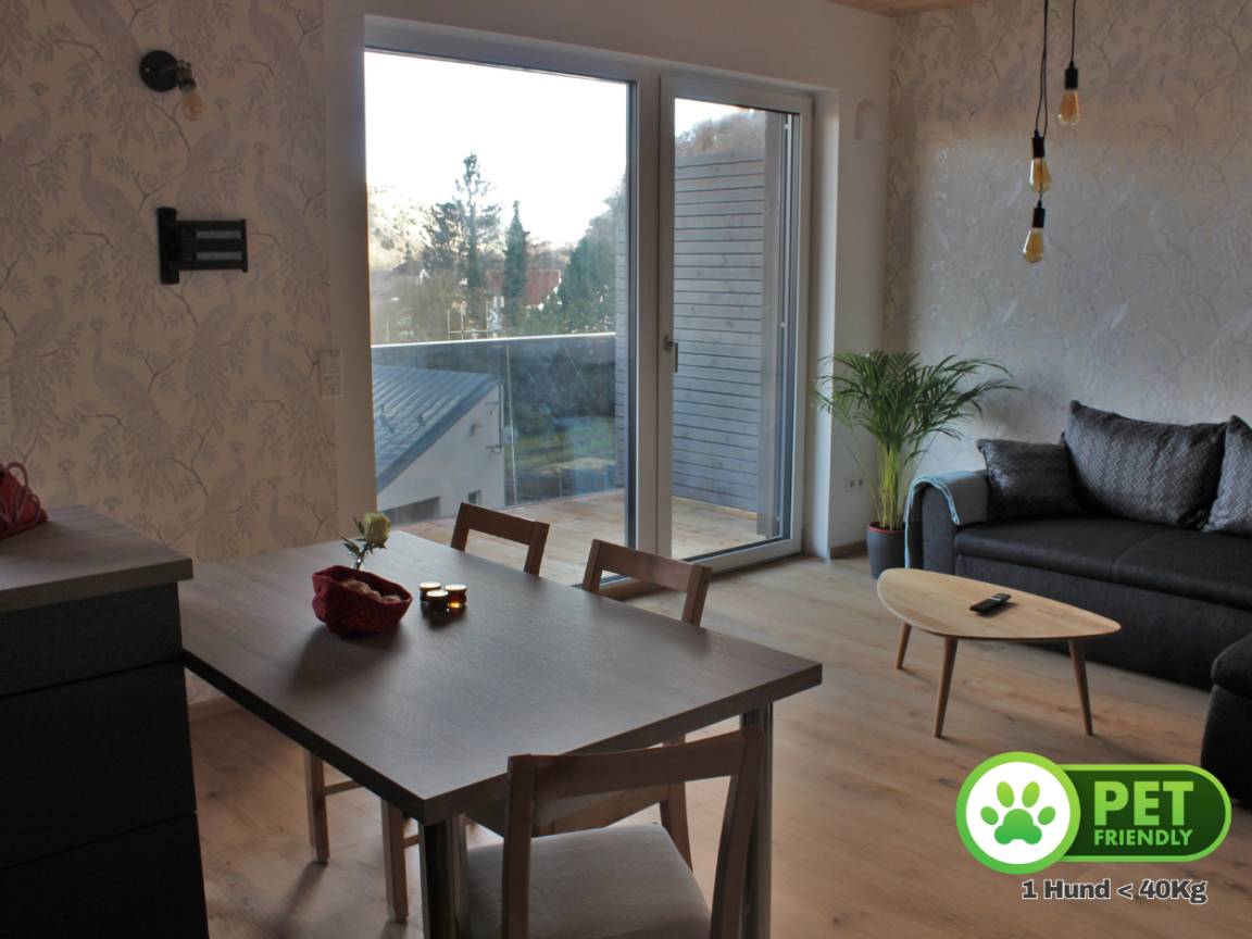 43 M² Ferienwohnung ∙ 1 Schlafzimmer ∙ 3 Gäste - Riedenburg