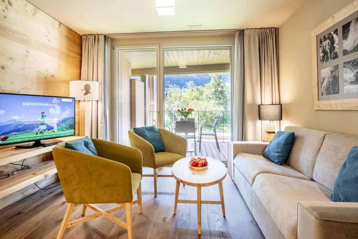 46 M² Apartment ∙ 1 Bedroom ∙ 4 Guests - Meiringen