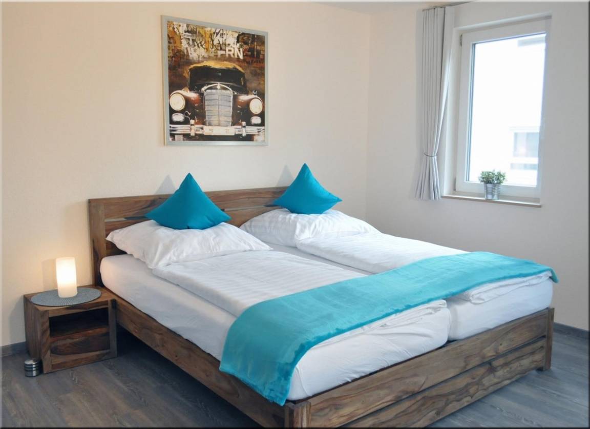 46 M² Ferienwohnung ∙ 1 Schlafzimmer ∙ 3 Gäste - Bad Mergentheim
