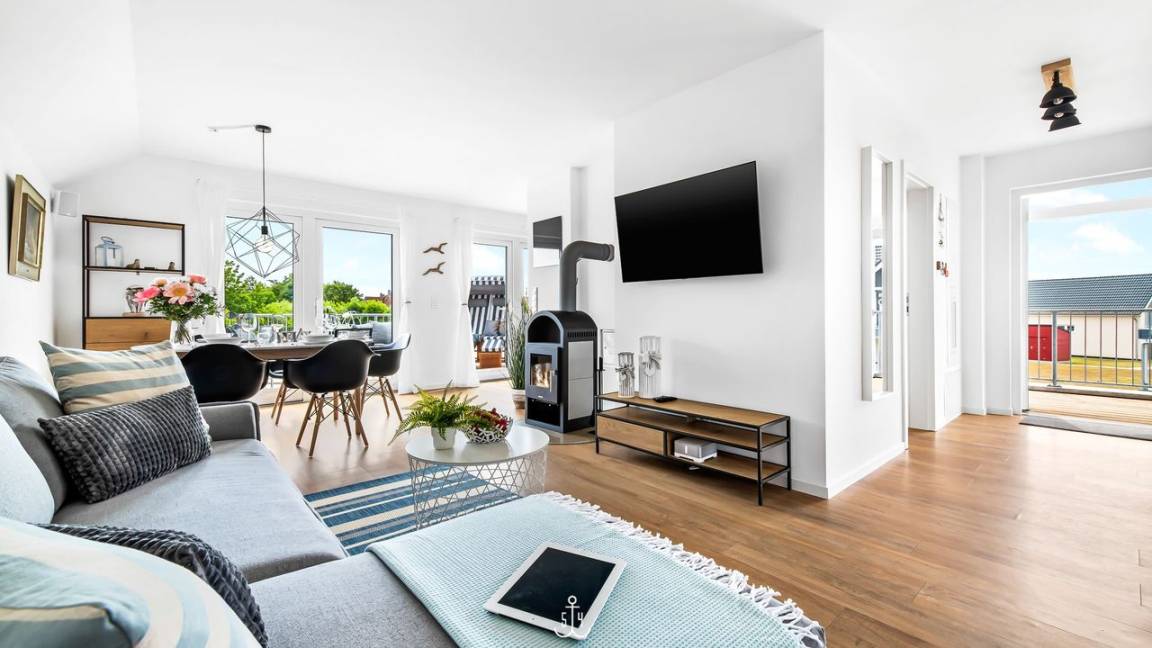 80 M² Ferienwohnung ∙ 2 Schlafzimmer ∙ 5 Gäste - Büsum