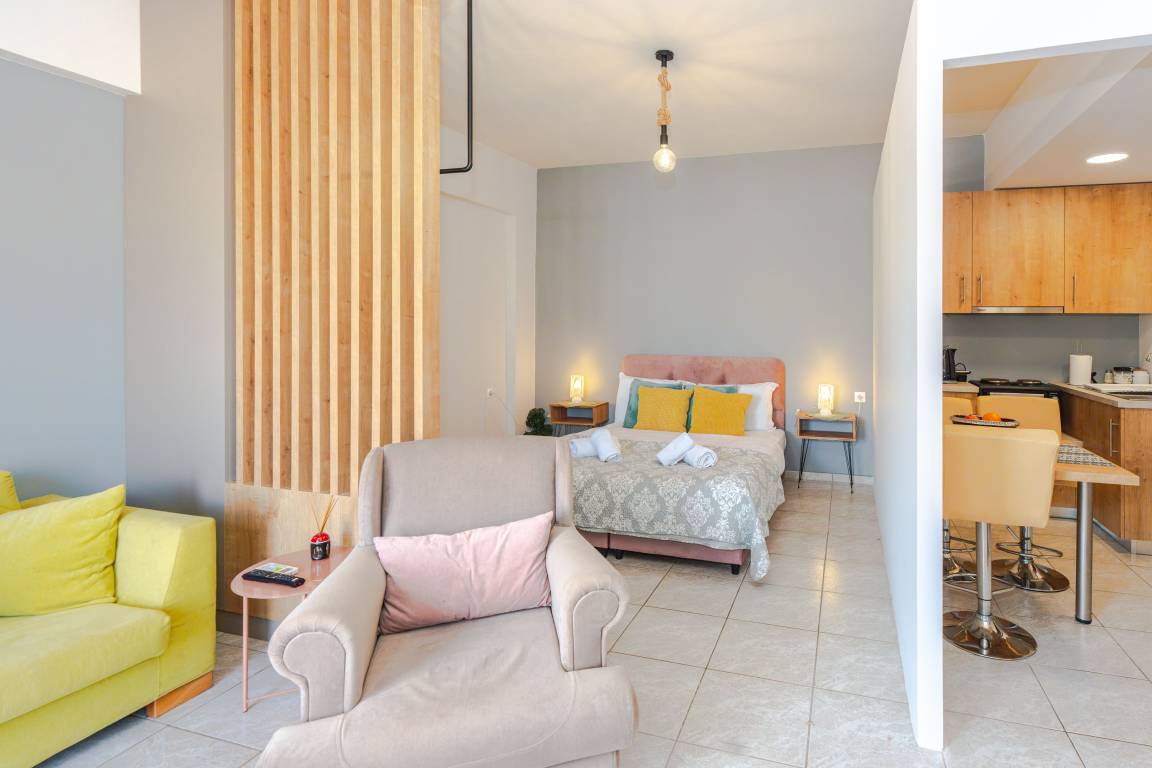 45 M² Appartement ∙ 1 Chambre ∙ 2 Personnes - Héraklion