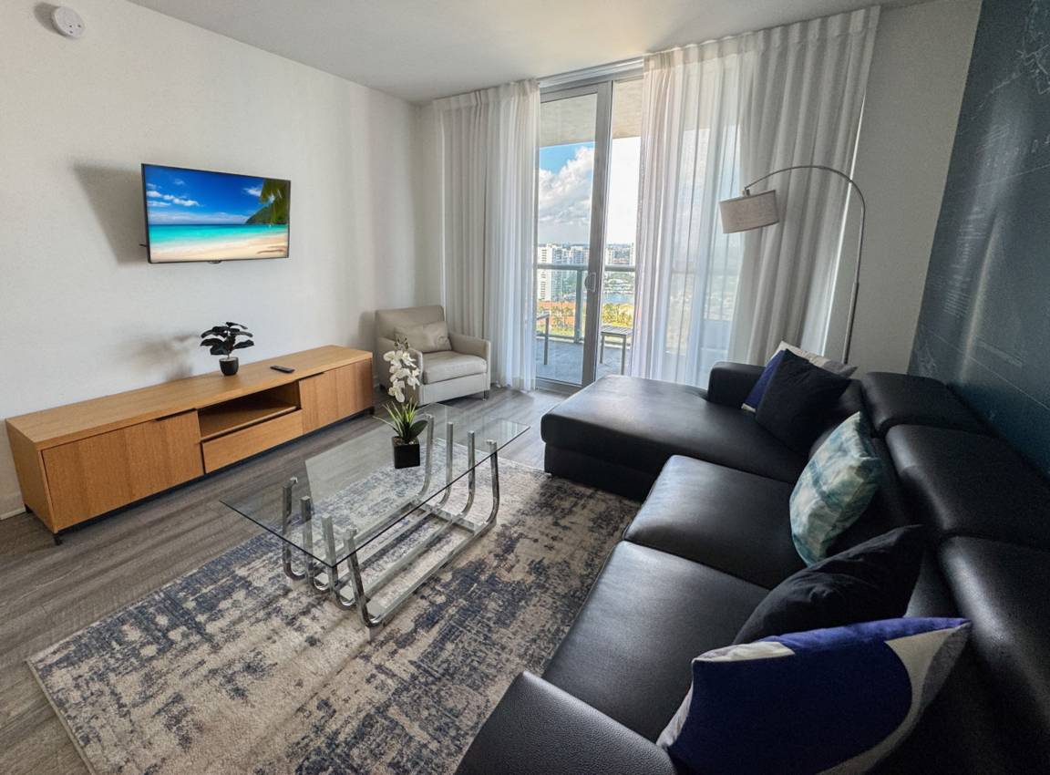 1095 M² Appartement ∙ 2 Slaapkamers ∙ 6 Gasten - Hallandale, FL