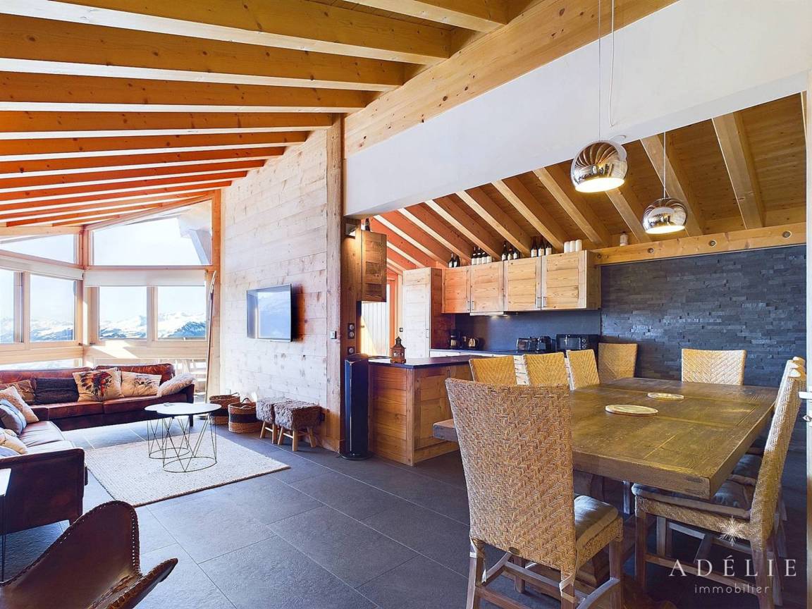 113 M² Apartamento ∙ 4 Habitaciones ∙ 10 Huéspedes - La Rosière