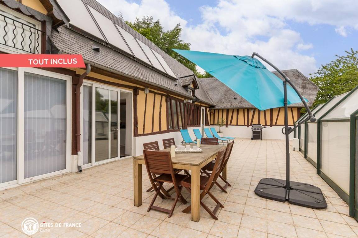 125 M² Gîte ∙ 3 Chambres ∙ 8 Personnes - Brionne