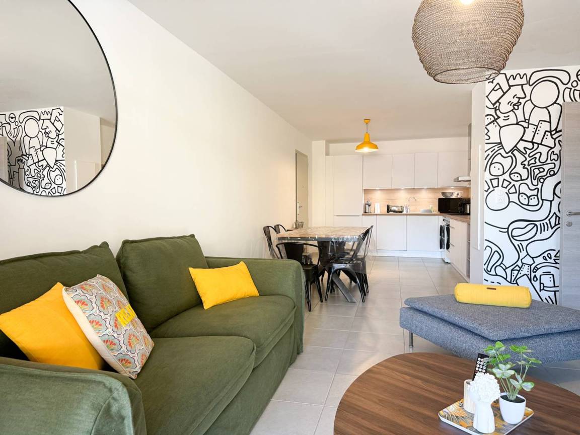 60 M² Appartement ∙ 2 Chambres ∙ 6 Personnes - Propriano
