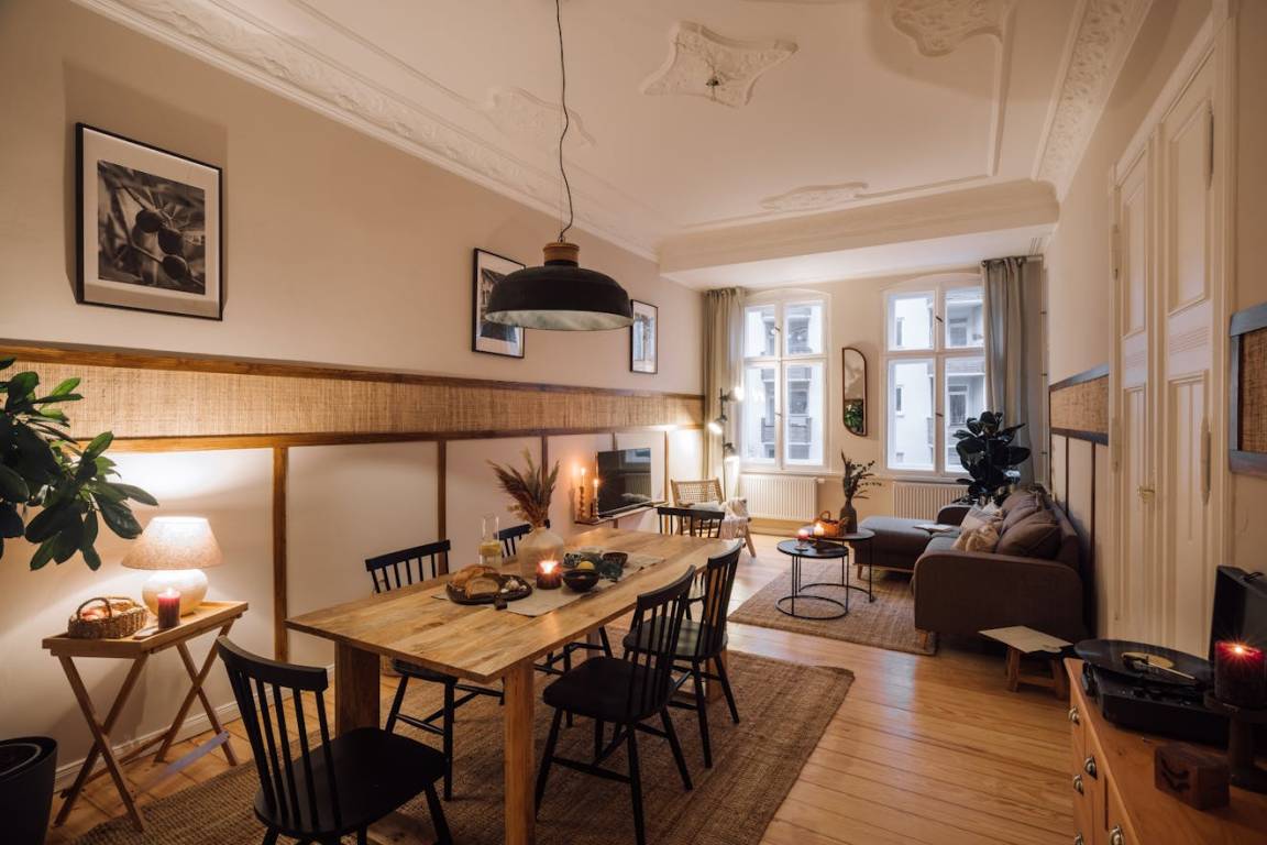 117 M² Apartamento ∙ 3 Habitaciones ∙ 6 Huéspedes - Berlin