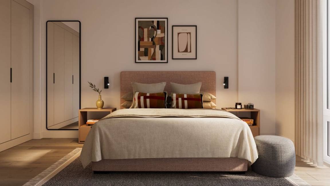 31 M² Apartamento ∙ 1 Habitación ∙ 2 Huéspedes - Alcobendas