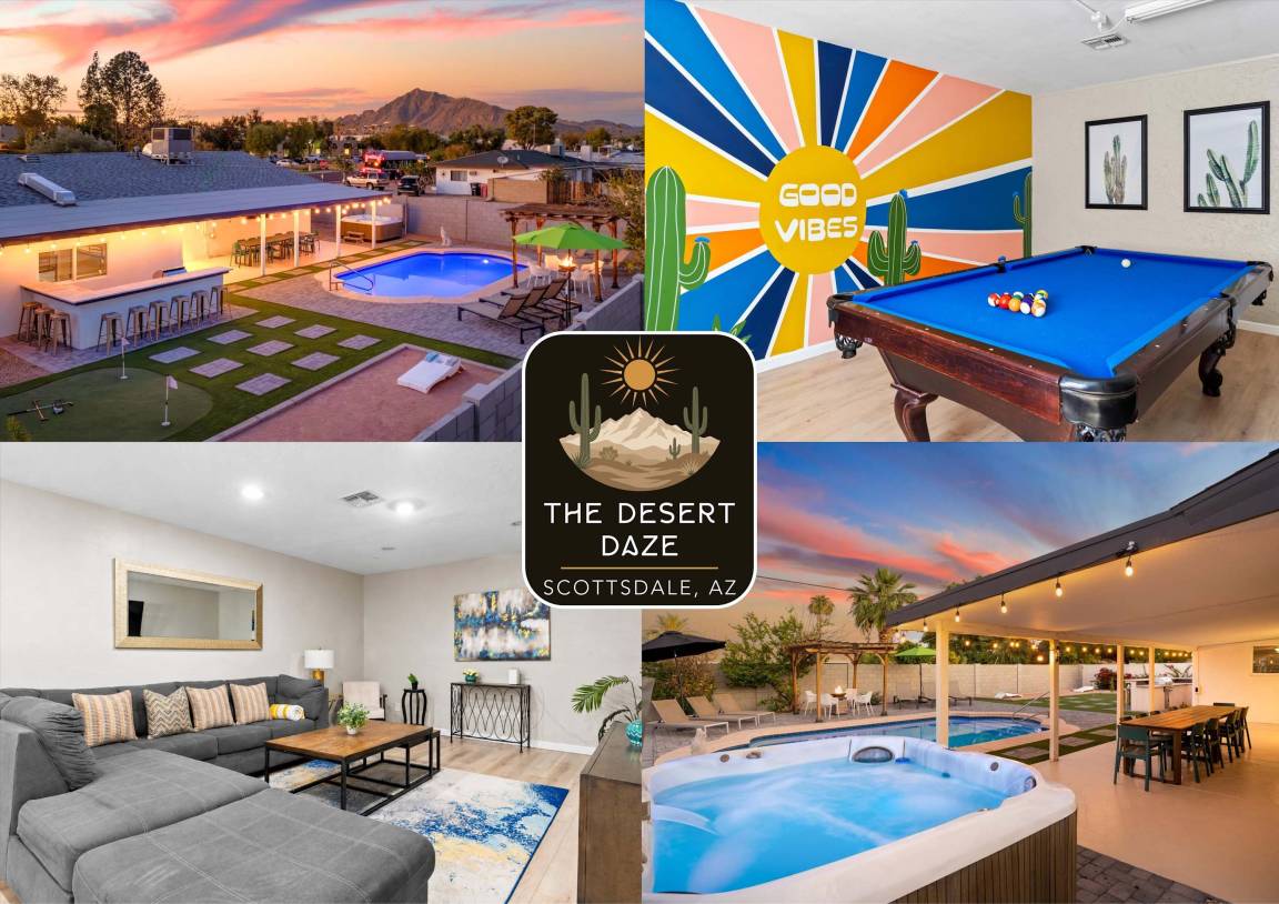 Apartment ∙ 4 Bedrooms ∙ 16 Guests - Scottsdale, AZ