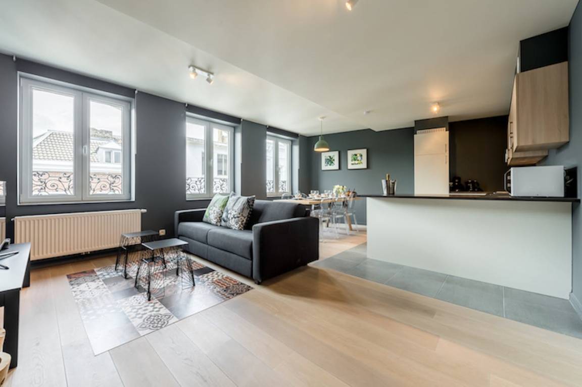 65 M² Apartamento ∙ 1 Habitación ∙ 4 Huéspedes - Liège